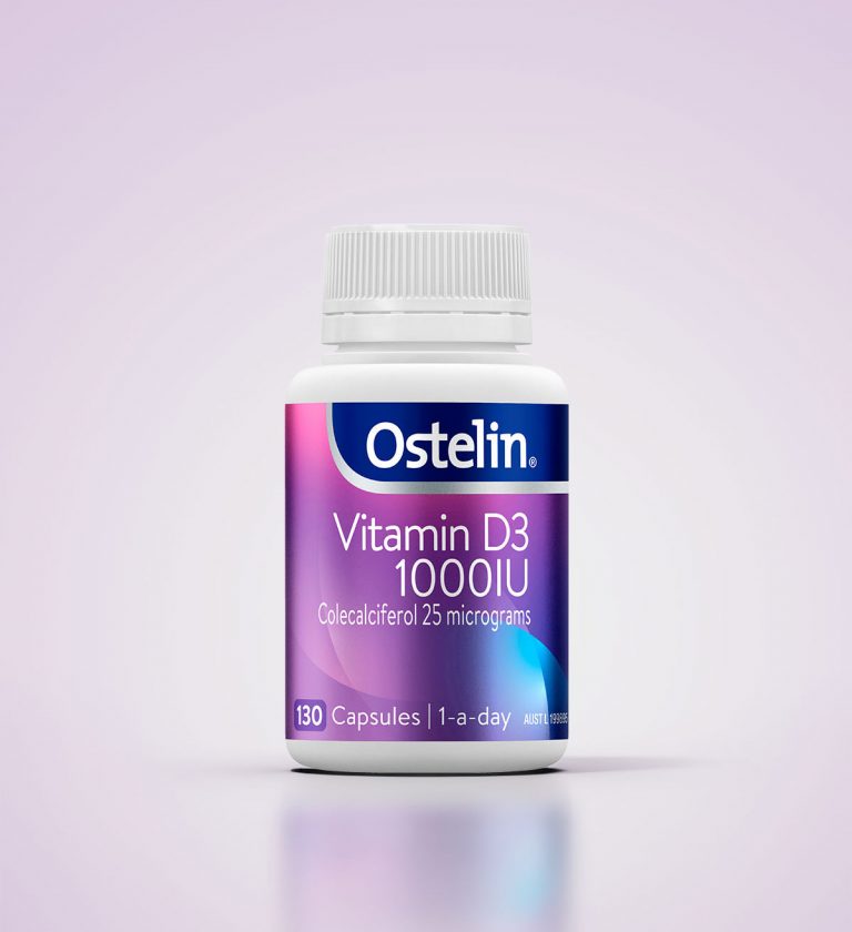 Ostelin Vitamin D3 1000IU Supplement | Ostelin Australia
